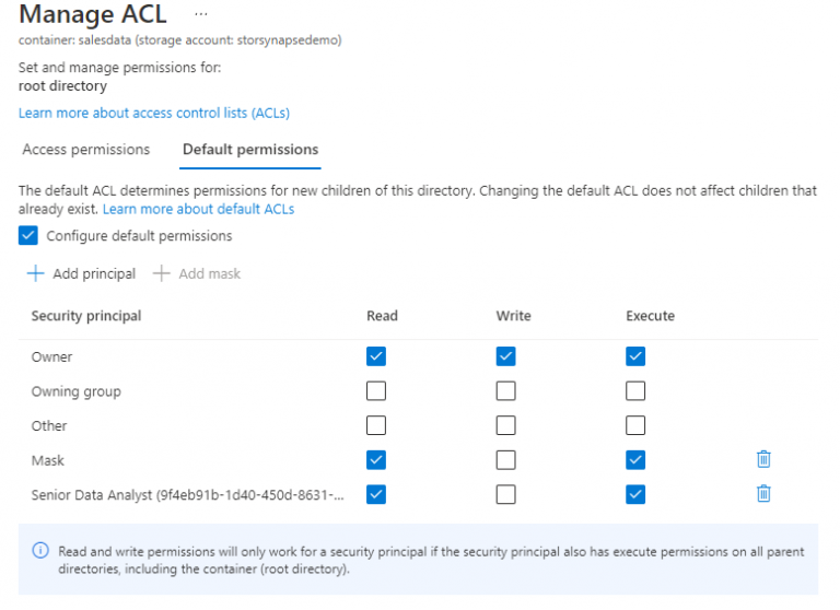 Using Access Control Lists To Manage Fine-Grain Data Lake Permissions