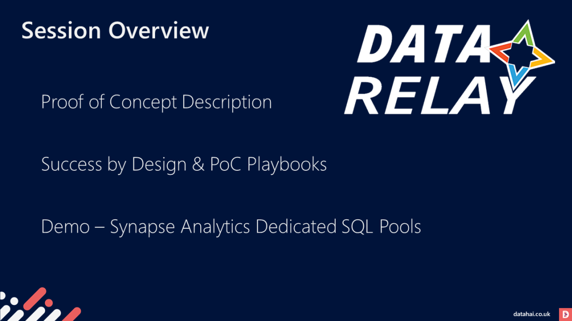 Up and Running: How to make your Azure Synapse Analytics Proof of Concept a Success (Data Relay ...