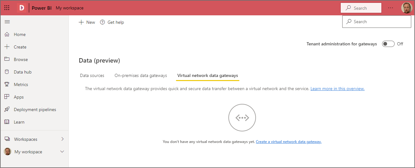 Connecting Power Bi To Azure Sql Database Using Private Endpoints