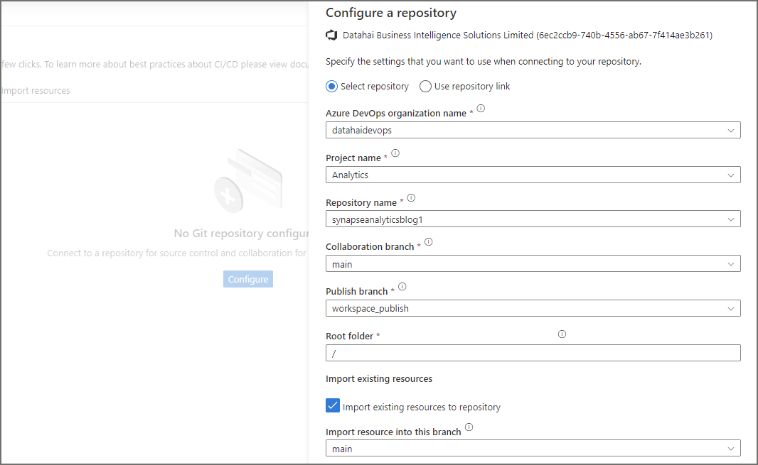 Mastering Dp 500 Exam Configuring Synapse Analytics Source Control With Azure Devops