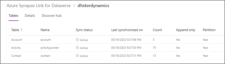 Synapse Link for Dataverse: Exporting to Delta Lake – andy.cutler