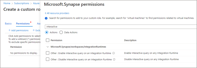 Azure Synapse Analytics Custom Roles – andy.cutler