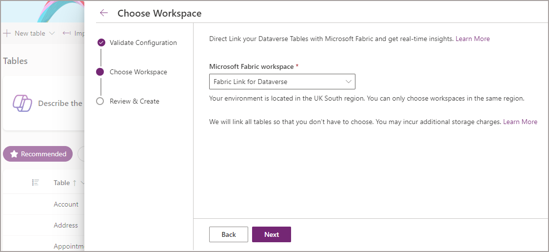 Fabric Link for Dataverse: Initial Setup and Considerations