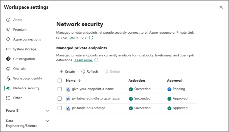 Fabric Networking: Managed Private Endpoints with Setup and ...