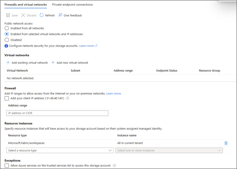 Fabric Networking: Trusted Workspace Access for OneLake Shortcuts